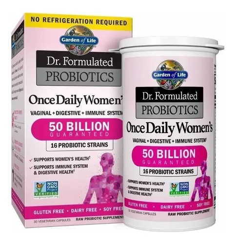 Probiotics Once Daily Womens 30 Caps Probioticos Mujeres Gar Sabor