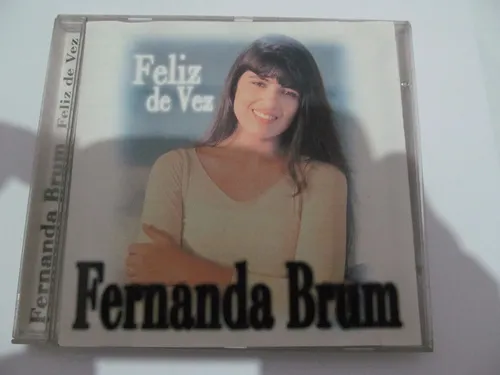 Cd Fernanda Brum - Feliz De Vez | MercadoLivre Cd Fernanda Brum - Feliz De Vez | MercadoLivre