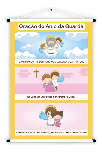 Banner Bíblico Religioso Catequese Santo Anjo Do Senhor | Parcelamento ... Banner Bíblico Religioso Catequese Santo Anjo Do Senhor | Parcelamento ...