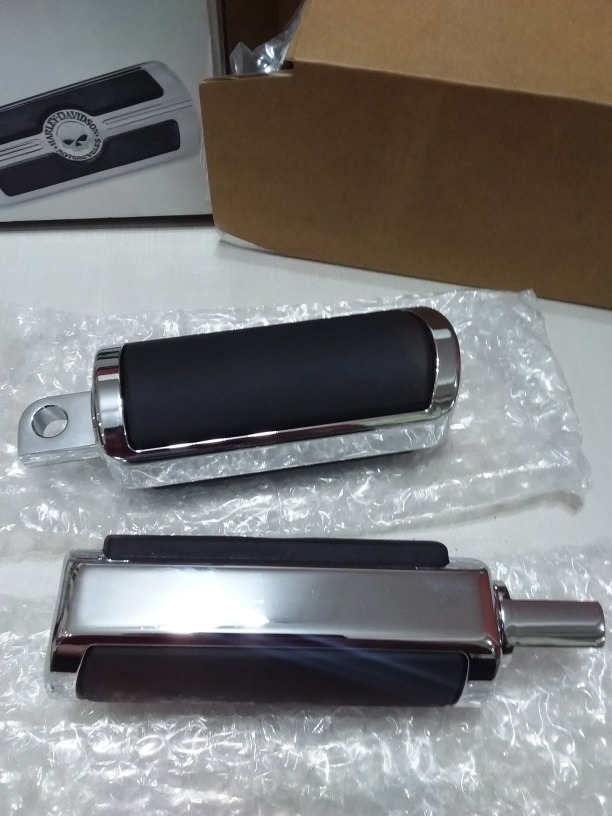Pedaleiras Harley Davidson Willie G Skull Originais 50370-04 ...