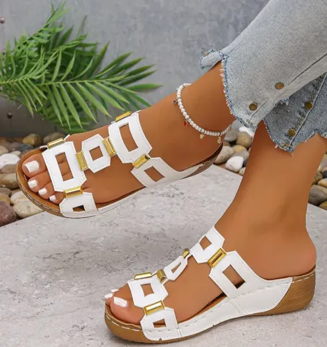 Sandalias De Plataforma Con Punta Abierta De Alta Calidad | MercadoLibre