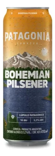 Cerveza Patagonia Bohemian Pilsener 355ml Con 12 Unidades Mercadolibre