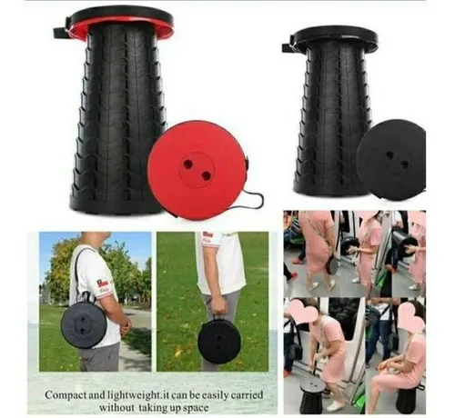 Silla Taburete Plegable Portátil Piso Interior Exterior Pesc Silla Taburete Plegable Portátil Piso Interior Exterior Pesc