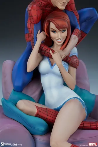 Spider Man And Mary Jane Maquette By Sideshow En Venta En Lima Lima Por