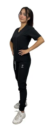 Pijama Quirúrgica Strech Dama Uniforme Médico Filipina Meses Sin