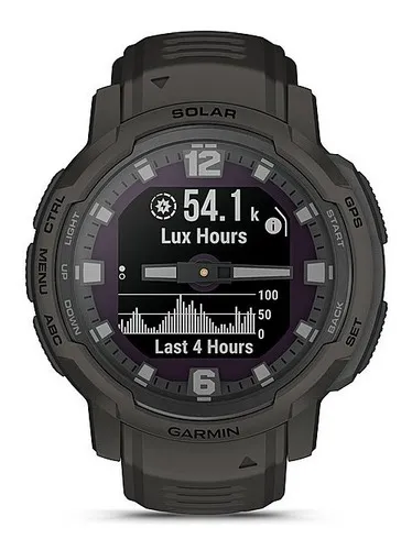 Relógio Híbrido De Grafite Solar Garmin Instinct Crossover Mercadolivre