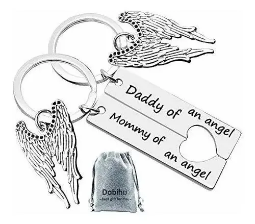 Dabihu Perdida Memorial Llavero Mama Papa De Un Angel Llaver | Envío gratis