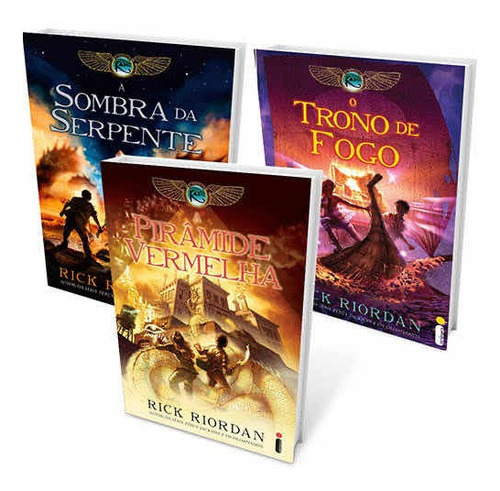 Trilogia As Crônicas Dos Kane Coleção Completa Rick Riordan Frete Grátis