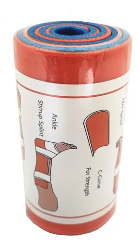 11*46cm First Aid Splint Roll Polymer Emergency Rolled Plate | MercadoLibre