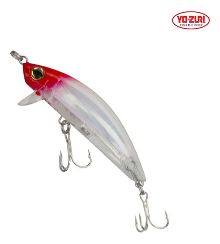 Isca Yo Zuri Surface Minnow 7cm 3d Inshore 7 5g Red Head Cor Cabeça