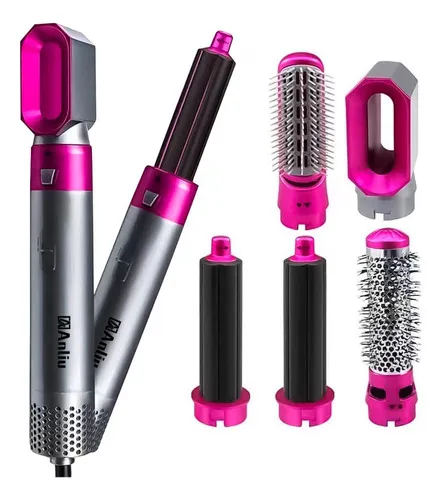 Secador Profesional Multiusos 5 En 1 Para Alisar El Cabello 110 V