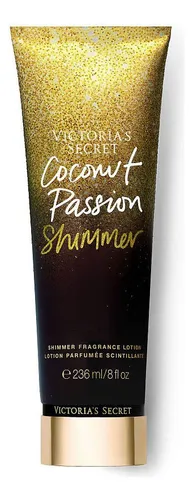 Crema Con Brillos Victorias Secret Coconut Passion Shimmer Cuotas Sin