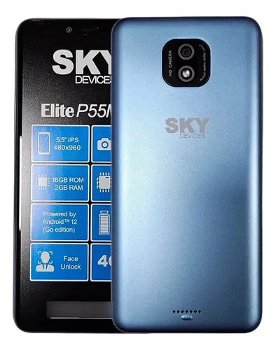 Celular Económico Sky Devices Elite P55 Max 16gb - 2gb Ram | Meses sin ...