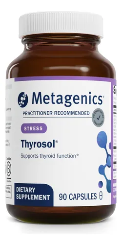 Suplemento Metagenics Thyrosol 90 Cápsulas Thyroid Support | Frete grátis