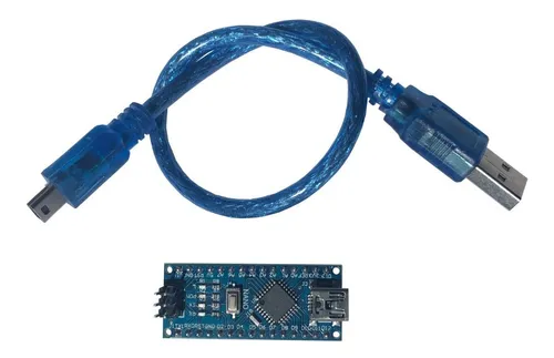 Placa Compativel Arduino Nano V3 Pinos Soldados + Cabo Usb | MercadoLivre Placa Compativel Arduino Nano V3 Pinos Soldados + Cabo Usb | MercadoLivre
