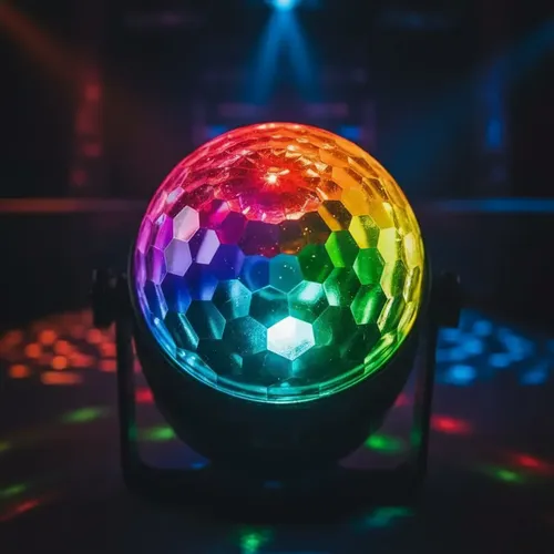 Kit 4 Lâmpada Led Globo Rgb Usb Colorida Discoteca Festa Dj | Frete grátis