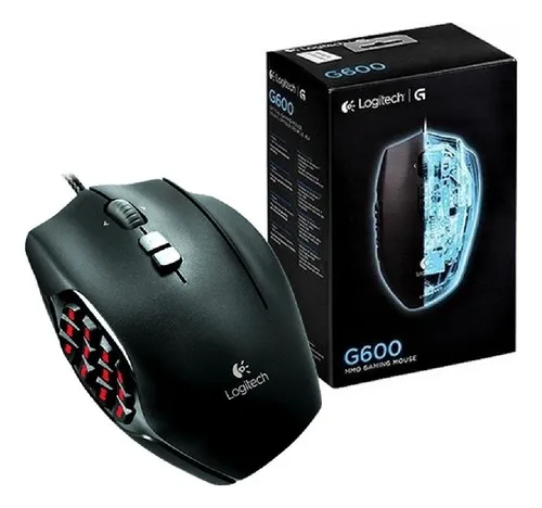 Mouse Gamer Logitech G600 Mmo 20 Botones Rgb- Lich | Cuotas sin interés Mouse Gamer Logitech G600 Mmo 20 Botones Rgb- Lich | Cuotas sin interés