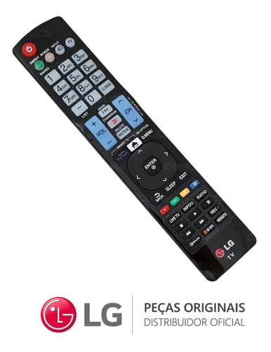 Controle Remoto Original Smart Tv 3d Lg My Apps Akb74115501