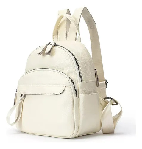 Bolso De Hombro De Cuero Genuino, Mochilas Casuales Para Muj Color ... Bolso De Hombro De Cuero Genuino, Mochilas Casuales Para Muj Color ...