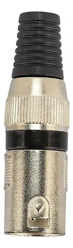 Plug Conector Xlr Canon Macho Plug Conector Xlr Canon Macho