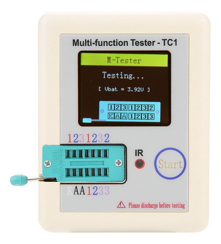 Esr Tester Lcd Transistor Diodo Triodo Capacitancia Medidor | Cuotas ... Esr Tester Lcd Transistor Diodo Triodo Capacitancia Medidor | Cuotas ...
