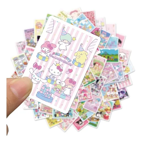 Genial Set De 125 Stickers De Hello Kitty Kuromi My Melody en venta en ... Genial Set De 125 Stickers De Hello Kitty Kuromi My Melody en venta en ...