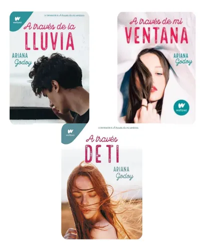 Trilogía A Través: De Ti + De Mi Ventana + De La Lluvia | Envío gratis Trilogía A Través: De Ti + De Mi Ventana + De La Lluvia | Envío gratis