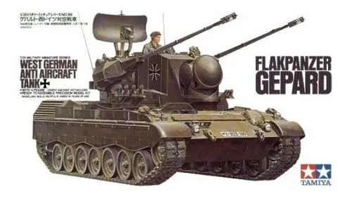 Tamiya 35099 West German Flakpanzer Gepard 1/35 | Parcelamento sem juros Tamiya 35099 West German Flakpanzer Gepard 1/35 | Parcelamento sem juros