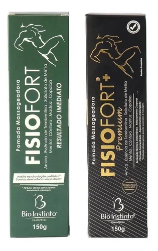 Kit 1 Pomada Fisiofort Premium + E 1 Pomada Fisiofort | Frete grátis Kit 1 Pomada Fisiofort Premium + E 1 Pomada Fisiofort | Frete grátis