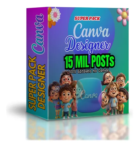 Pack Canva Designer +15.000 Posts Editáveis + 5000 Bônus | MercadoLivre Pack Canva Designer +15.000 Posts Editáveis + 5000 Bônus | MercadoLivre