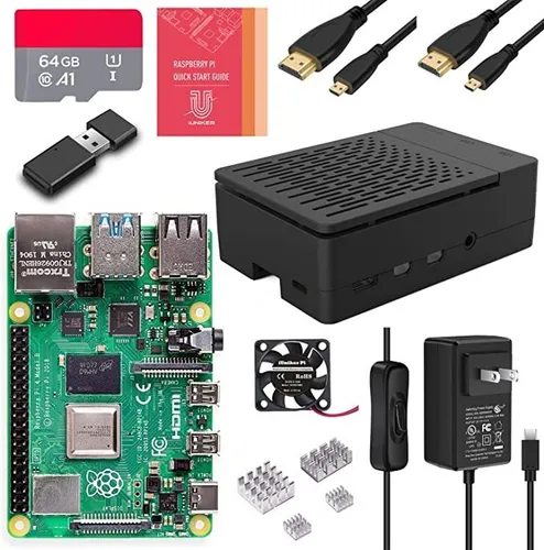 Iuniker Raspberry Pi 4 8gb Kit, 5v 4a Raspberry Pi 4 Fuente. | Envío gratis Iuniker Raspberry Pi 4 8gb Kit, 5v 4a Raspberry Pi 4 Fuente. | Envío gratis