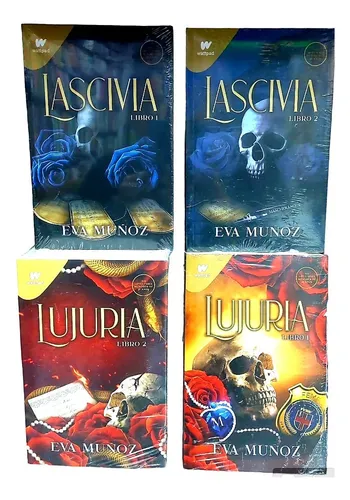Saga Lascivia 4 Tomos ( Libros Nuevos Y Originales) | Cuotas sin interés