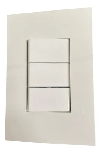Interruptor Triplo Simples 3 Teclas Slim Facil Instalação | Mercado Livre Interruptor Triplo Simples 3 Teclas Slim Facil Instalação | Mercado Livre