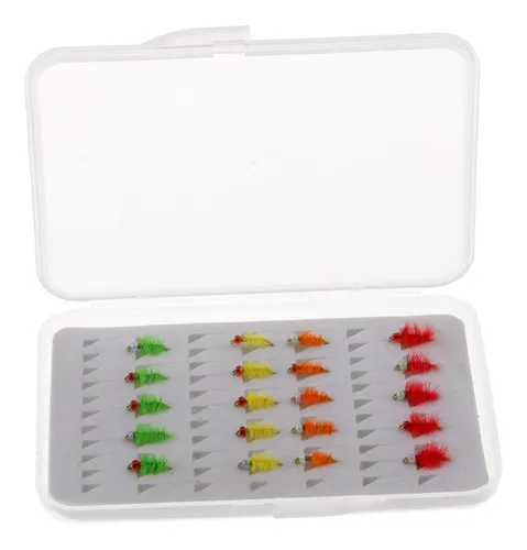 20 Unids / Caja Trucha Moscas Pesca Con Mosca Seca | Cuotas sin interés 20 Unids / Caja Trucha Moscas Pesca Con Mosca Seca | Cuotas sin interés