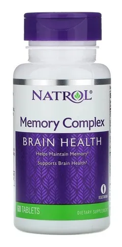 Suplemento en comprimidos Natrol Memory Complex minerales/vitaminas en ... Suplemento en comprimidos Natrol Memory Complex minerales/vitaminas en ...