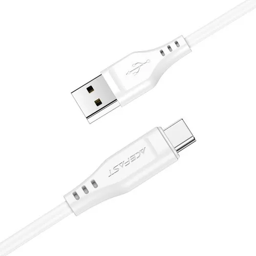 Cabo ACEFAST C3-04 branco com entrada USB-A saída USB Tipo C | MercadoLivre Cabo ACEFAST C3-04 branco com entrada USB-A saída USB Tipo C | MercadoLivre