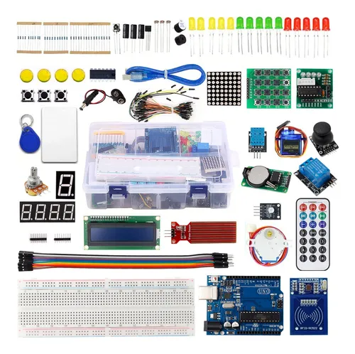 Kit Componentes Electrónicos Para Arduino Uno R3 Envío Gratis