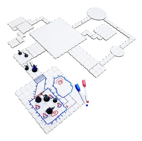 Grid Rpg Riscável 27 Peças Modulares D&d Mapa | MercadoLivre
