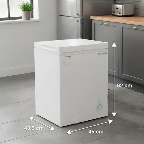 Freezer De Pozo Tfk-fp50 50 Litros Telefunken Color Blanco | Envío gratis