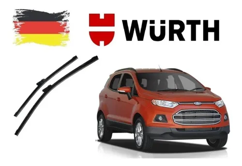 Escobillas Limpiaparabrisas Wurth Ford Ecosport | Cuotas sin interés Escobillas Limpiaparabrisas Wurth Ford Ecosport | Cuotas sin interés