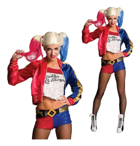 Disfraz Harley Quinn Suicide Squad Para Mujer Meses Sin Intereses