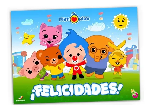 Poster Feliz Cumpleaños - Plim Plim | MercadoLibre Poster Feliz Cumpleaños - Plim Plim | MercadoLibre