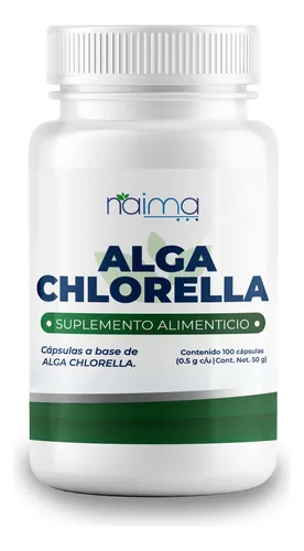 Alga Chlorella 100 Capsulas | Meses sin interés Alga Chlorella 100 Capsulas | Meses sin interés