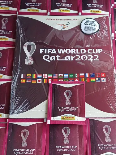 Álbum Copa Do Mundo 2022 Qatar + 10 Pacotes De Figurinha à venda em ... Álbum Copa Do Mundo 2022 Qatar + 10 Pacotes De Figurinha à venda em ...