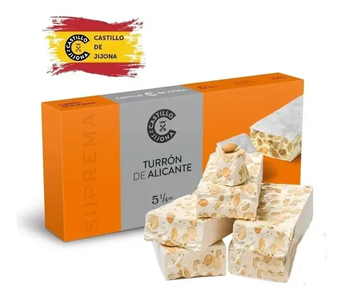 Torrone Turrón Importado Espanhol De Amêndoas Alicante 150g | MercadoLivre