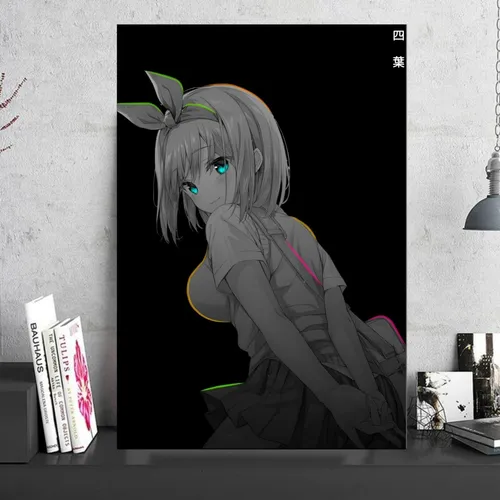 Cuadro Decorativo Anime Quintillizas Yotsuba Nakano 35x55cm Meses Sin