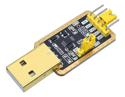 Módulo Conversor Ch340 Usb Para Ttl Serial Para Esp-01 Rs232 Módulo Conversor Ch340 Usb Para Ttl Serial Para Esp-01 Rs232