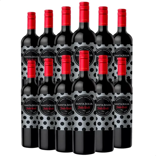 Vino Santa Julia Dulce Tinto Natural Caja X12 - 01almacen Vino Santa Julia Dulce Tinto Natural Caja X12 - 01almacen