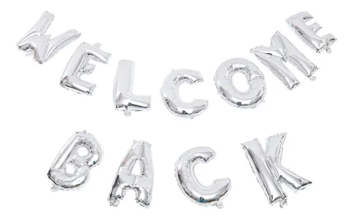 Globos Con Letras Del Alfabeto De Welcome Home Decorations Cuotas Sin Interés