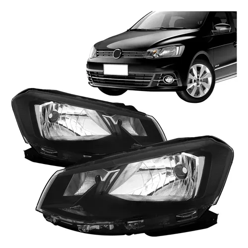 Farol Gol G7 2016 2017 2018 Voyage Máscara Negra Farol Gol G7 2016 2017 2018 Voyage Máscara Negra